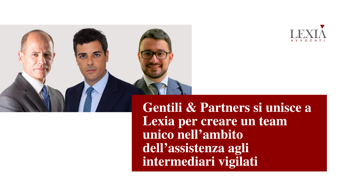 Lexia integrates Gentili & Partners - press